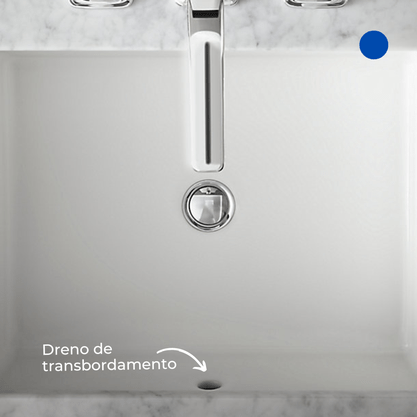 Cuba de Embutir Retangular Para Banheiro Verticyl Kohler Branca - Inoxlon